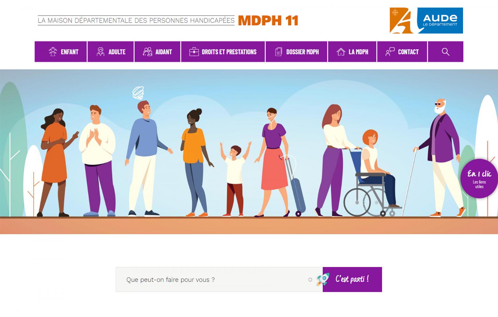 La MDPH a désormais son propre site internet | Aude